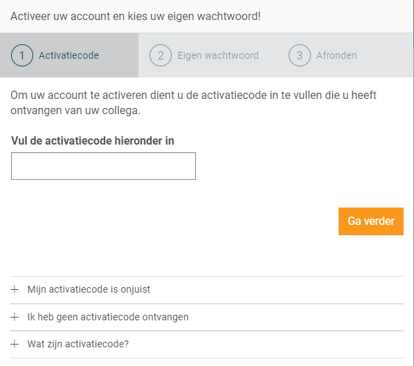 Hoe kan ik mijn beheerdersaccount activeren?